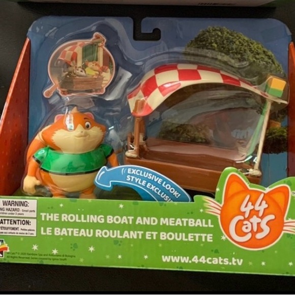 44 Cats | Toys | 44 Cats Figure Car Meatball | Poshmark